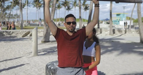 Beach Gym Girls Stock Videos – Royalty-Free HD & 4K Videos | Pond5