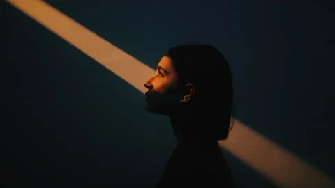 Light Beam Face Stock Videos – Royalty-Free HD & 4K Videos | Pond5