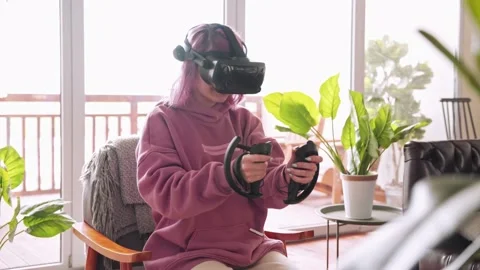 Headset Girl Stock Videos – Royalty-Free HD & 4K Videos