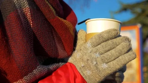 Girl Gloves Winter Stock Videos – Royalty-Free HD & 4K Videos