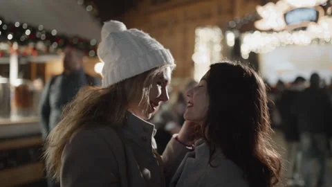 2 Girls Kiss Stock Videos – Royalty-Free HD & 4K Videos | Pond5