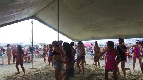 Girls Under Paner Stock Videos – Royalty-Free HD & 4K Videos