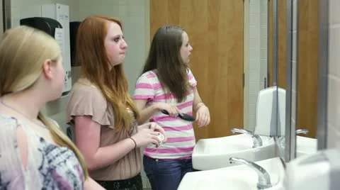 Girls Restroom Stock Videos – Royalty-Free HD & 4K Videos | Pond5