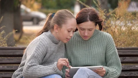 Girls Sitting T Stock Videos – Royalty-Free HD & 4K Videos