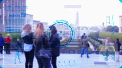 girls talking - radar - scanning - dete... | Stock Video | Pond5