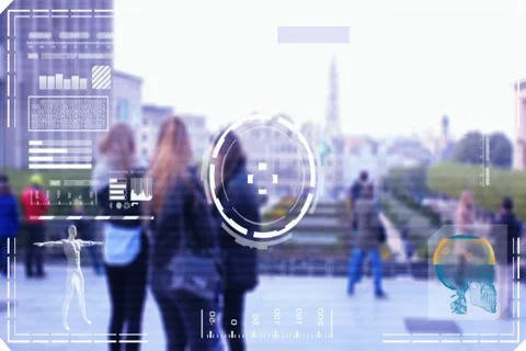 girls talking - radar - scanning - dete... | Stock Video | Pond5