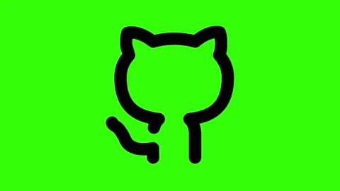 github icon background animation, github... | Stock Video | Pond5