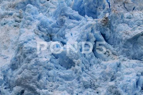 Glacial ice melting and crumbling ~ Hi Res #11402448