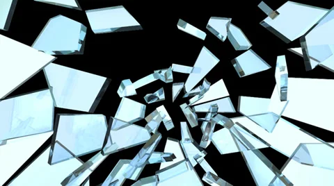Glass Break Transition Stock Video Footage | Royalty Free Glass Break ...