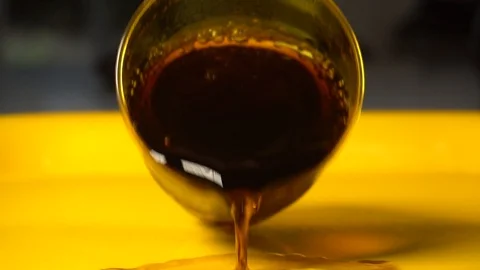 Glass of Coke Spilling, Slow Motion | Stock Video | Pond5
