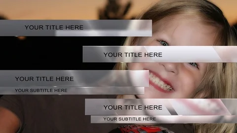 After Effects Template: Glass II Lower Third #95727070