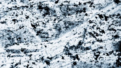 Glass Scratches under a microscope with ... | Stock Video | Pond5