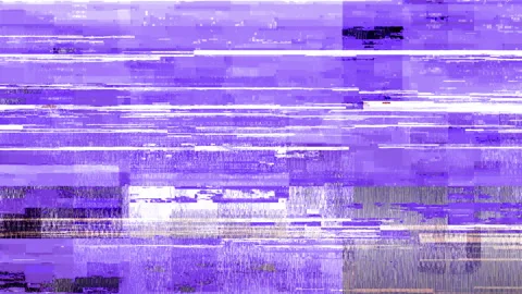 Glitch Colored Effect, Static Noise Grai... | Stock Video | Pond5