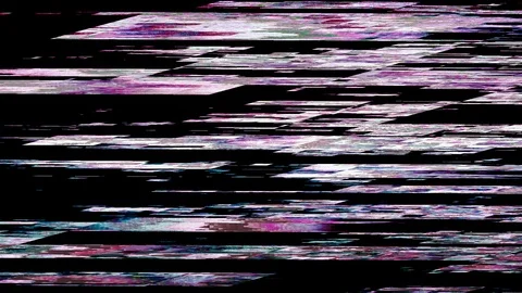 Glitch effect animation | Stock Video | Pond5