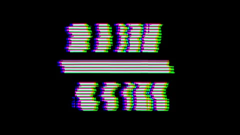 From the Glitch effect arises barcode sc... | Stock Video | Pond5