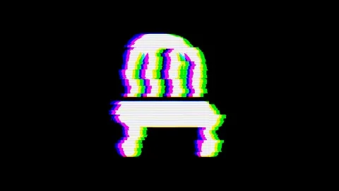 Glitch Seat Stock Footage ~ Royalty Free Stock Videos | Pond5