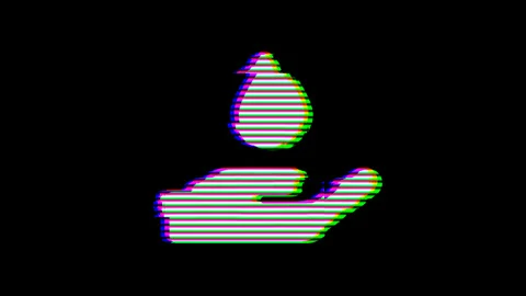 Hand Glitch Effect Stock Videos – Royalty-Free HD & 4K Videos