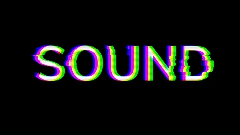 Sound Effect Glitch Stock Footage ~ Royalty Free Stock Videos | Pond5
