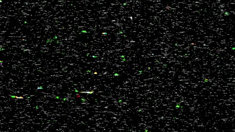 Glitch effect. TV screen with glitches a... | Stock Video | Pond5