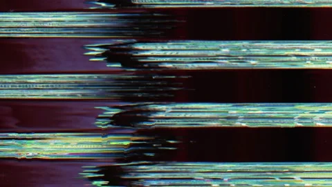 glitch noise vhs static distortion analo... | Stock Video | Pond5