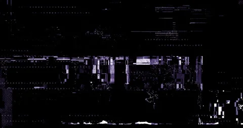glitch overlay, static glitch, TV screen... | Stock Video | Pond5