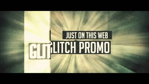 After Effects Template: Glitch Promo Opener #208904479