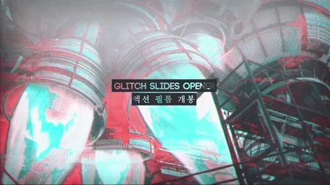After Effects Template: Glitch Slideshow #219862615 | Pond5