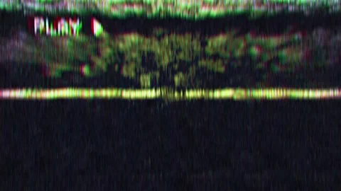 Glitch VHS Playback Video System Interfa... | Stock Video | Pond5