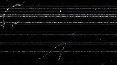 Glitch VHS, scan lines, undistorted line... | Stock Video | Pond5
