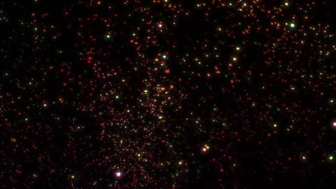 Glitter dust particles VFX on alpha back... | Stock Video | Pond5