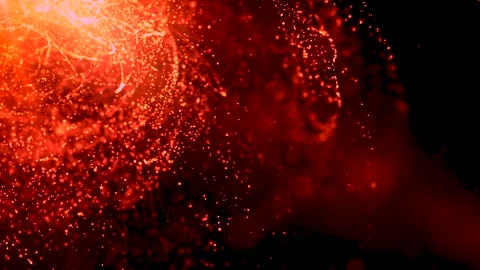 Glitter particle floating effect Isolate... | Stock Video | Pond5