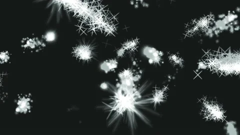 Glitter Shine Star Particle Animation Mo... | Stock Video | Pond5