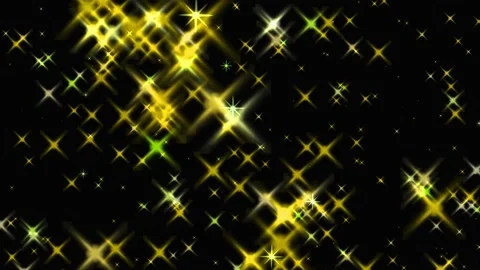 Glitter Shine Star Particle Animation Mo... | Stock Video | Pond5
