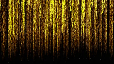 Glitter Shining Gold Particle Falling, P... | Stock Video | Pond5