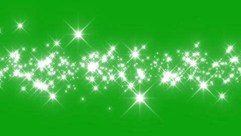 Glitter sparkle animated green screen, 3... | Stock Video | Pond5