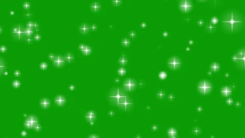 Glitter sparkle animated video green scr... | Stock Video | Pond5