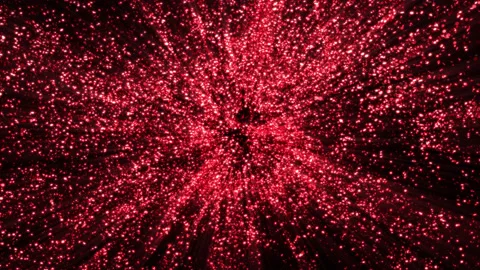 Glitter Sparkle Particle Explosion Backg... | Stock Video | Pond5