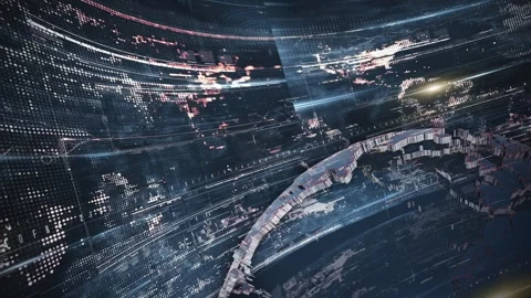 Global earth map rotating digital world ... | Stock Video | Pond5