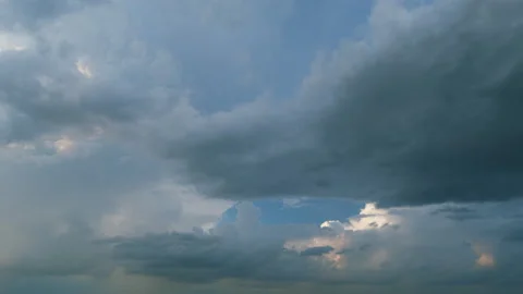 Global warming climate change. Thunderst... | Stock Video | Pond5