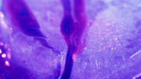 global warming melting violet ice pollut... | Stock Video | Pond5