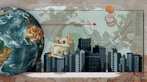 Economy Collage Stock Videos – Royalty-Free HD & 4K Videos | Pond5