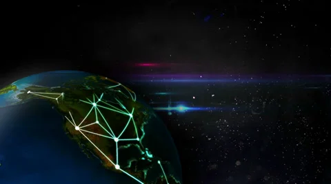 Network Globe Stock Video Footage | Royalty Free Network Globe Videos ...