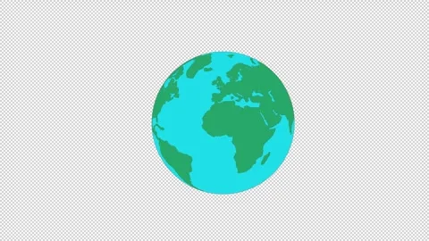 Globe Transparent Background Stock Videos – Royalty-Free HD & 4K Videos ...
