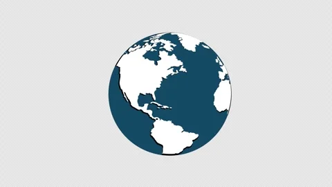 Globe Clip Art Stock Videos – Royalty-Free HD & 4K Videos | Pond5