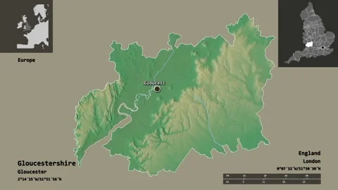 Gloucestershire location. England. Relie... | Stock Video | Pond5