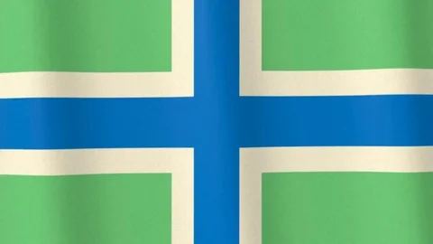 Gloucestershire realistic flag looping H... | Stock Video | Pond5