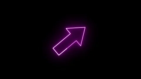 Glow Arrow Icon Animation – Dynamic Mo... | Stock Video | Pond5