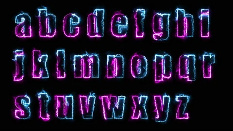 Letters Effects Stock Footage ~ Royalty Free Stock Videos | Pond5