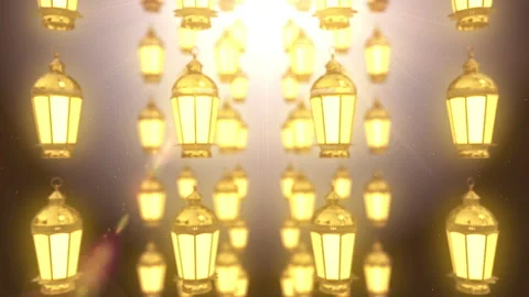 glow light lantern festival loop animati... | Stock Video | Pond5