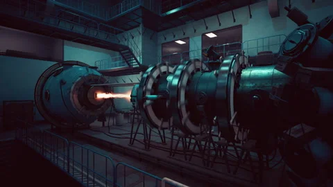 Nuclear Reactor Core Glow